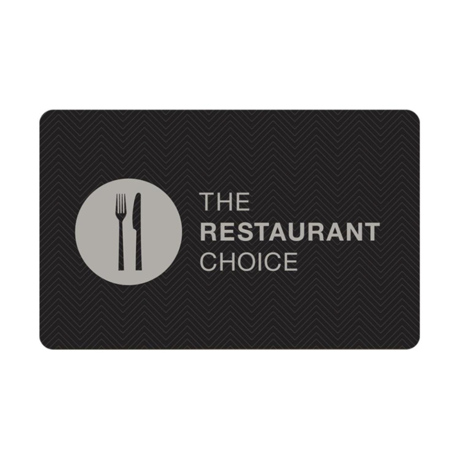 $100 Restaurant Choice Fine Dining Gift Card - Experiences